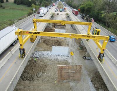China Bridge Building Construction Handling Mobile Gantry Crane for sale