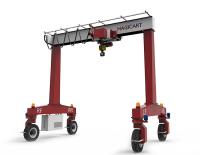 China RTG Mobile Gantry Crane With 3T~20T Load Capacity, Customized Design for sale