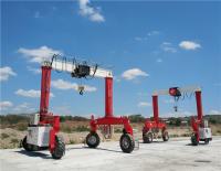China Single Girder Hydraulic Drive RTG Mobile Gantry Crane Customized With 5m~20m Span for sale