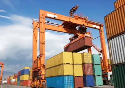 China Double Girder Container RTG Mobile Gantry Crane With 10m~40m Span for sale