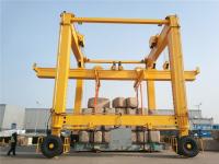 China Customized RTG Mobile Gantry Crane With 20t~100t Load Capacity Customized Color for sale