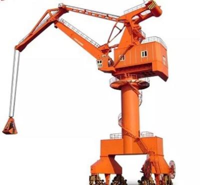 China Floating Dock Shipyard Shipbuilding Port Terminal Horizontal Luffing Gantry Crane for sale