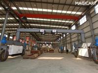 China Indoor Outdoor Mobile Gantry Cranes Anti Tipping With Hydraulic Clamp for sale