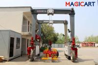 China Magnect Sperader Mobile Gantry Crane In Steel Factory for sale