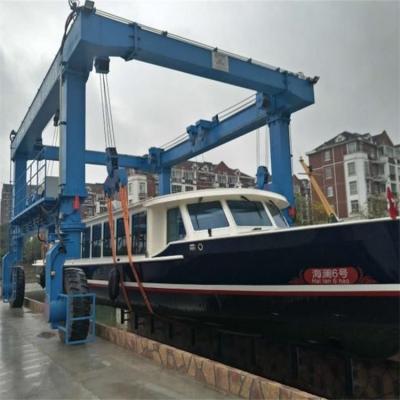 China Customized Design Marine Travel Lift 100t Capacity For Yacht Travel for sale