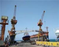 China Marine Floating Shipyard Port Crane For Ship Repair Rust Removal Painting for sale