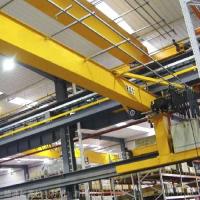 China Yellow Wall Traveling Jib Crane 1t~5t for sale