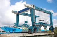 China Marine Traveling Lift Boat Hoist Yacht Crane PLC Core for sale