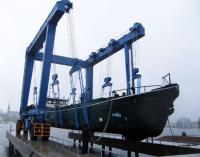 China PLC Core Portable Hoist Crane For Boat Yacht Marine for sale