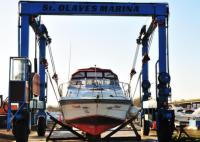 China Yacht Handing Hoisting Boat Yacht Marine Crane Travel Lift for sale