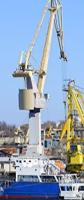 China Span 3.2m~6.0m Marine Floating Dock Crane Heavy Lifting For Shipyard Port for sale