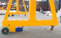 China SGS 1t~20t Portable Gantry Crane Electric Or Manual Travel Easy To Install for sale