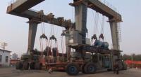 China Soft And Strong Sling Boat Hoist Crane 100T 150T Customized Capacity for sale