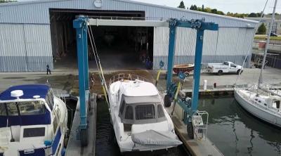China Cabin Control 50T 70T Boat Hoist Crane 2.5m~12m Clear Height for sale