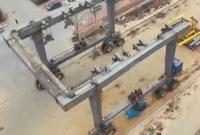 China height 5-50meters Boat Dock Crane Unoccupied Space Shipyard Crane for sale
