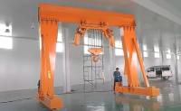 China Large Tonnage Mobile Lifting Gantry Crane 2m-10m Span Reinforced Steel Structure for sale