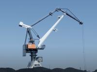 China SGS Shipbuilding Floating Dock Crane Better Cab Design 3.2m~6.0m Rail Span for sale