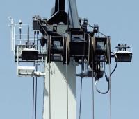 China SGS Shipbuilding Floating Dock Crane Better Cab Design 3.2m~6.0m Rail Span for sale