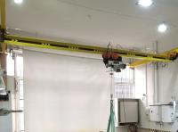 China Hand Pull Sliding Small Tonnage Single Girder Overhead Cranes 5~20m Span for sale