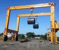 China 10-1000ton Rtg Rubber Tyred Gantry Cranes 21m Lifting Height for sale