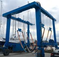 China 5 -15m Lifting Height Yacht Boat Hoist Crane Machine 8.5m/Min Speed for sale