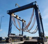 China AC380V 50HZ  Boat Lifting Gantry Crane High Strength Protective Sling Belts for sale