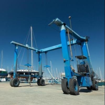China 5-110m Span Travelift Crane Material Handling Crane Custom Capacity for sale
