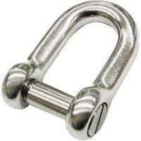 China Wear Resistance 304 316 Ss D Shackle Extra Wide Imperial Or Metric Size for sale