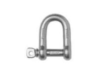 China Ship Industry 316 Stainless Steel D Shackle 10mm 6mm anti corrosion for sale