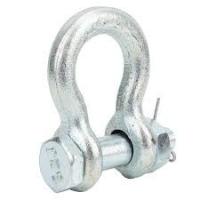 China 200series 300 Series Steel 12mm Bow Shackle For Port / Oil Field / Ship Industry for sale