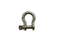 China 1t-10t 300 series Stainless Steel Bow Shackles Customizable size rustproof for sale