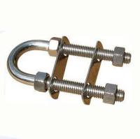 China 304 316 stainless steel U Type Adjustable Shackles  Hoist Crane Parts corrosion proof for sale