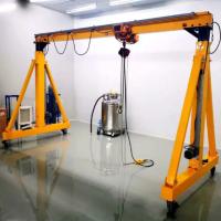 China 380V 50Hz 3Ph  Workshop Portable Gantry Crane Differ Height 2m-10m Span for sale