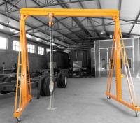 China 380V 50Hz 3Ph  Workshop Portable Gantry Crane Differ Height 2m-10m Span for sale
