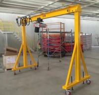 China 2m-10m  Span Portable Gantry Crane  Workshop Gantry Crane Customized for sale