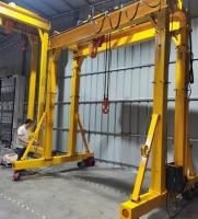 China Eletric Driven Trackless Portable  Gantry Crane With Remote Controller for sale