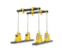 China Collecting Stations 100 Ton Hydraulic Gantry Crane For Large Assembly Workshops for sale