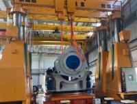China Power Generation Plant Workshops Hydraulic Gantry Crane Wide Track for sale