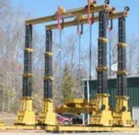 China 50t~1000t Hydraulic Gantry Crane Height Adjustable Hoisting Precision Instruments for sale