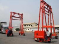China Fast Moving Different Scenes Wheeled Mobile Gantry Cranes For Various Construction for sale
