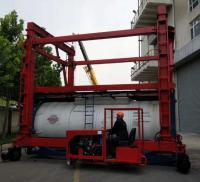 China Small Space Rtg Rubber Tyred Gantry Cranes Simple Operation for sale