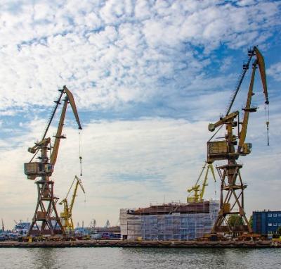 China 3.2m~6.0m Span Barge Mounted Crane Capable Of Handling Heavy Loads for sale