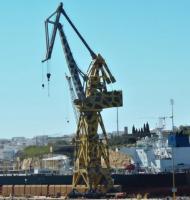 China 3.2m~6.0m Span Barge Mounted Crane Capable Of Handling Heavy Loads for sale