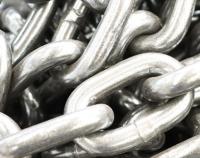 China High Load Capacity Studless Anchor Chain Anti Corrosion Coating On The Surface for sale