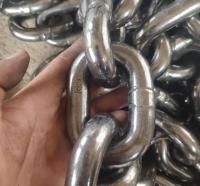 China High Load Capacity Studless Anchor Chain Anti Corrosion Coating On The Surface for sale