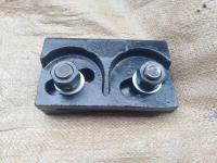 China High Durability And Strength Track Clamp Hoist Crane Parts  Easy To Install Maintain for sale