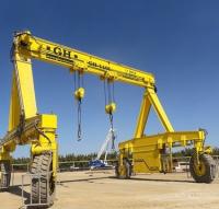 China Mobile Tyre Hoist A Frame Portable Gantry Crane 0 - 50t for sale