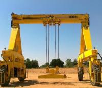 China Mobile Tyre Hoist A Frame Portable Gantry Crane 0 - 50t for sale
