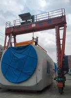 China Hydraulic Electric Tyred Gantry Crane Wheel Mounted for sale