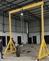 China Trackless Electric Gantry Crane Exceedingly High Stability for sale